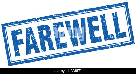farewell square stamp Stock Vector Image & Art - Alamy