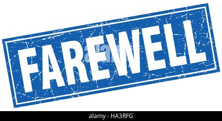 farewell square stamp Stock Vector Image & Art - Alamy