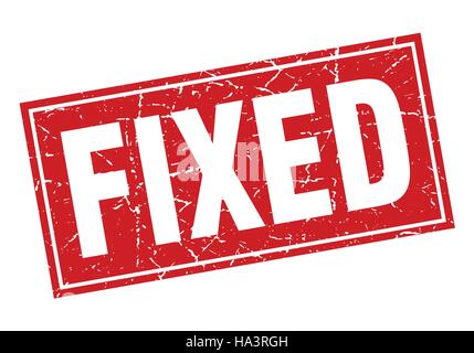 fixed square stamp Stock Vector Image & Art - Alamy
