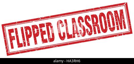 flipped classroom square stamp Stock Vector Image & Art - Alamy
