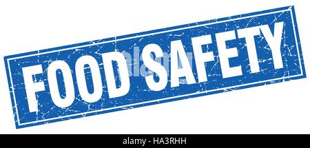 food safety square stamp Stock Vector Image & Art - Alamy