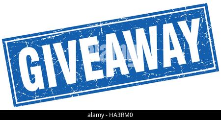 giveaway stamp. giveaway square grunge sign. giveaway Stock Vector ...