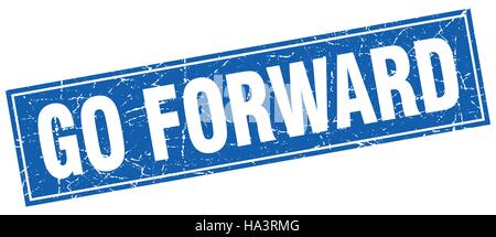 go forward square stamp Stock Vector Image & Art - Alamy