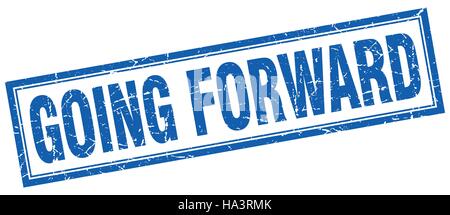 going forward square stamp Stock Vector Image & Art - Alamy
