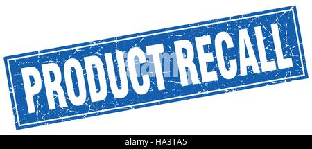 product recall stamp. product recall square grunge sign. product recall ...