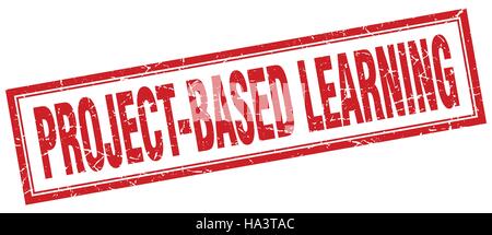 project-based learning square stamp. project-based learning grunge sign ...