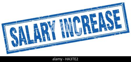 salary increase square stamp Stock Vector Image & Art - Alamy