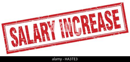 salary increase square stamp Stock Vector Image & Art - Alamy