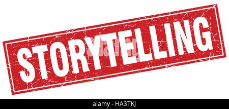 storytelling square stamp Stock Vector Image & Art - Alamy