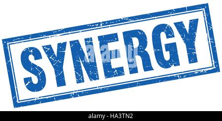 synergy square stamp Stock Vector Image & Art - Alamy