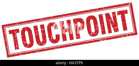 touchpoint square stamp. touchpoint grunge sign set Stock Vector Image & Art - Alamy