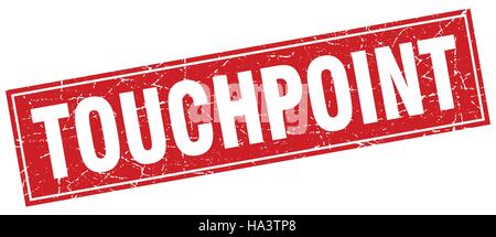 touchpoint square stamp Stock Vector Image & Art - Alamy