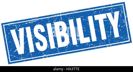 visibility square stamp. visibility grunge sign set Stock Vector Image ...