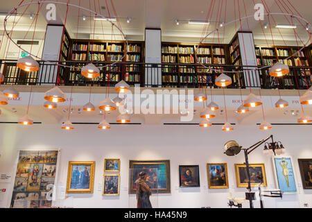 The interior of the Wellcome Library, London, England showcasing it's ...