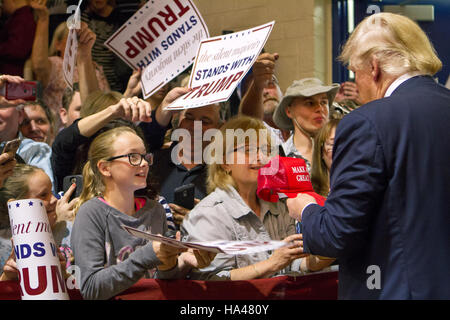 Republican candidate for President Donald Trump speaks at Trump Soho ...