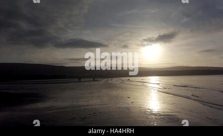 Newport Beach Pembrokshire Wales Stock Photo - Alamy