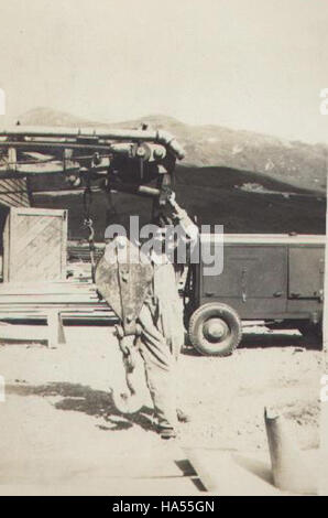 A photograph documenting World War II history in Alaska, reflecting the ...