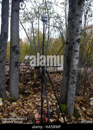 A survey is conducted by the Denali National Park and Preserve staff at ...