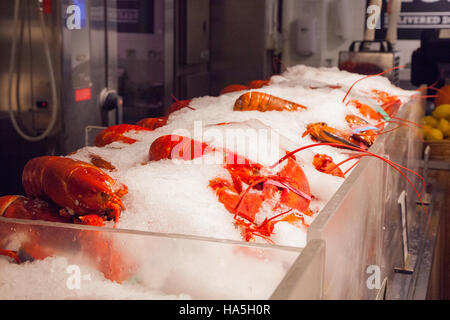 The Lobster Place seafood Market Chelsea Food Market, New York City ...