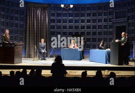 Lady Justice Hallett during a rehearsal of a production of the Trial of ...
