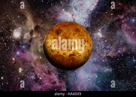 Planet Venus. Cosmos art. Elements of this image furnished by NASA ...