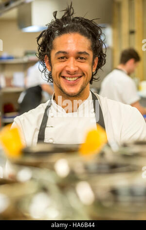 Award-winning chef Matt Gillan Stock Photo - Alamy