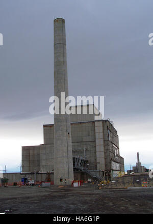 The 116KE reactor stack, part of a decommissioning project by the ...