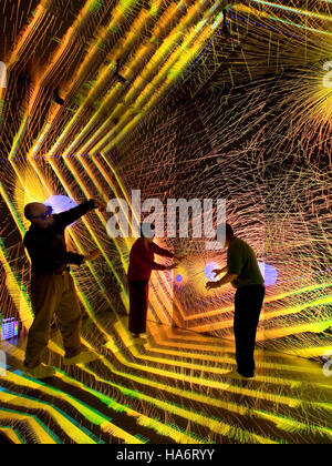 An astronomical simulation conducted in the CAVE (Cave Automatic ...