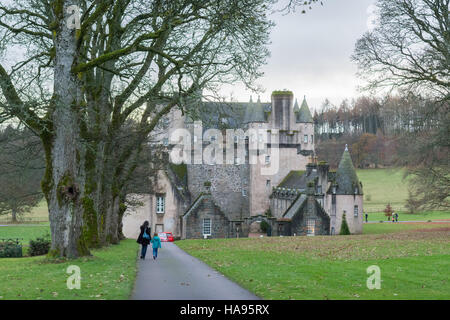 Castle Fraser in Aberdeenshire, Scotland Stock Photo - Alamy
