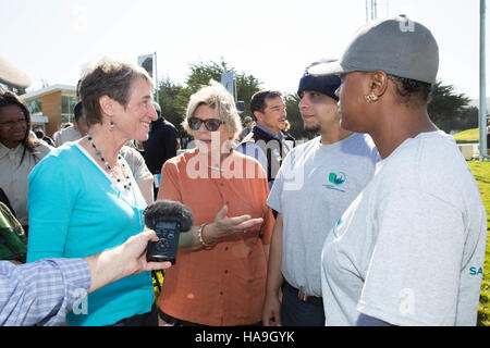 Chrissy Field, part of the Golden Gate National Recreation Area, is a ...