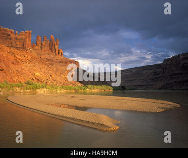 The Green River in Labyrinth Canyon, Utah Stock Photo - Alamy