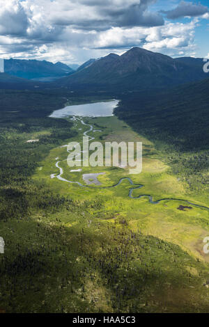 The Tebay River and Lower Tebay Lake, located within a national park in ...