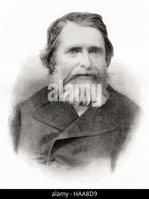 John Ruskin (1819-1900), English writer, philosopher, and art critic of ...