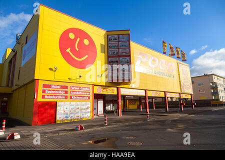 HANNOVER / GERMANY - NOVEMBER 27, 2016: german poco ...