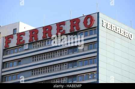 The headquarters of Ferrero Germany Ltd in Frankfurt am Main, Germany ...