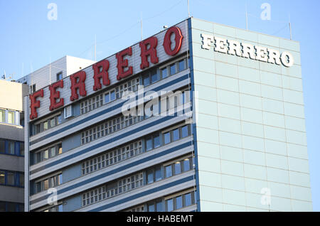 The headquarters of Ferrero Germany Ltd in Frankfurt am Main, Germany ...