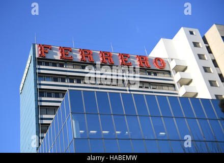 The headquarters of Ferrero Germany Ltd in Frankfurt am Main, Germany ...