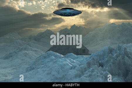 Antarctic Pyramid , One Of The Mysterious Buildings Said To Be At The ...