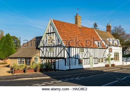 The White Hart Pub Public House Caistor Lincolnshire Stock Photo ...