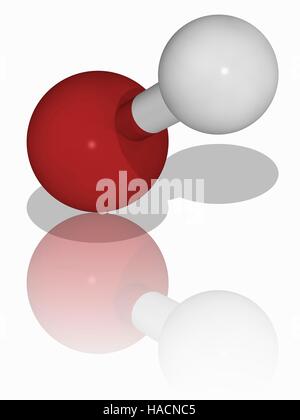 Hydrobromic acid molecule Stock Photo: 47685751 - Alamy