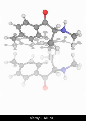 Mephedrone a synthetic stimulant drug of the amphetamine and Stock ...
