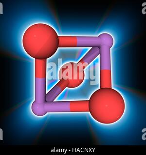 Arsenic trioxide molecule Stock Photo: 47691137 - Alamy