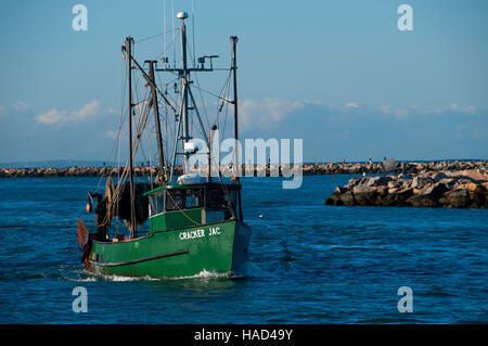 Breakwater jetty, Point Judith, Rhode Island Stock Photo - Alamy