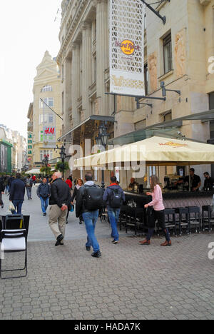 Hard Rock Cafe Historical Budapest Hungary Stock Photo - Alamy