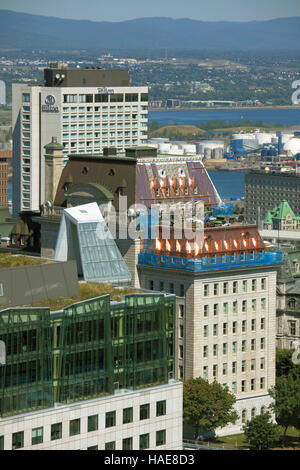 Canada, Quebec City, skyline, highrise buildings Stock Photo - Alamy