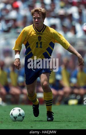 TOMAS BROLIN SWEDEN & PARMA FC 05 July 1994 Stock Photo - Alamy