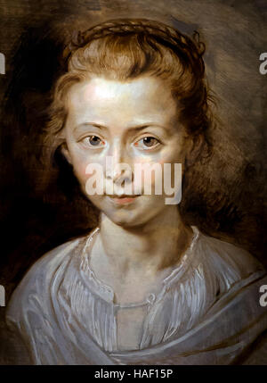 Peter Paul Rubens' portrait of Clara Serena, his daughter, or Infanta ...
