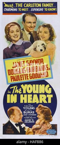 THE YOUNG IN HEART, Janet Gaynor, 1938 Stock Photo - Alamy