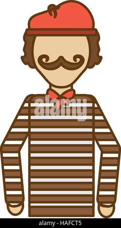 frenchman character cartoon Stock Vector Image & Art - Alamy