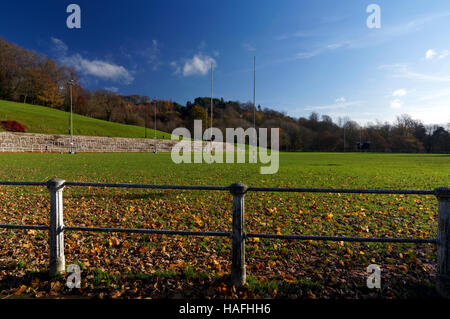 pontypool rugby pitch Stock Photo - Alamy